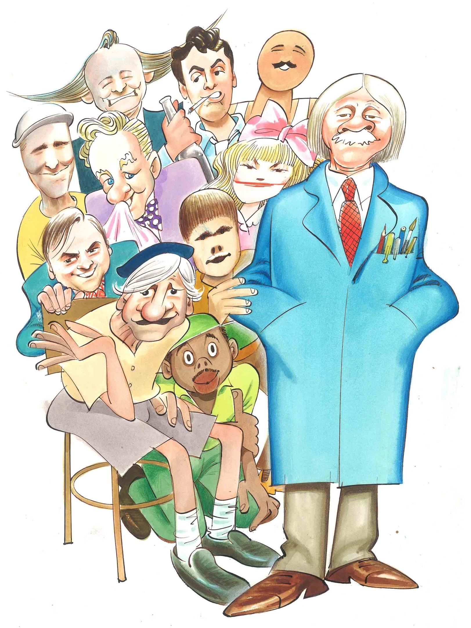 [Personagens da Escolinha do Professor Raimundo] - Instituto Ziraldo